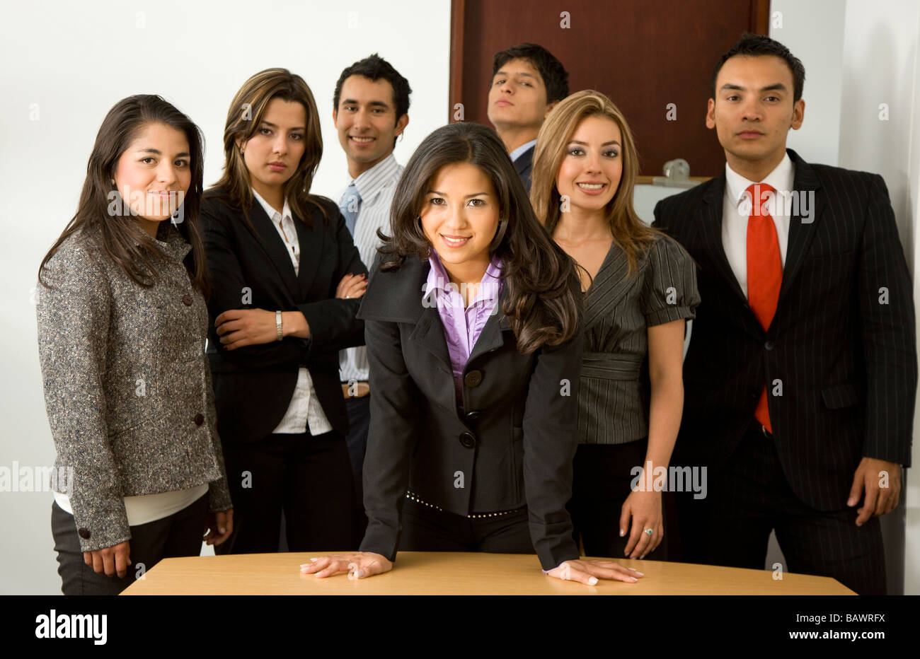 Business Office Team Work Stock Photo - Alamy