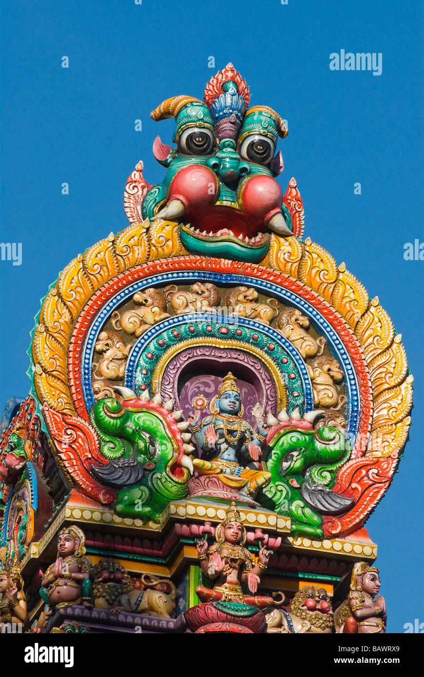 U-ma Srimaha Devi Temple Stock Photo - Alamy