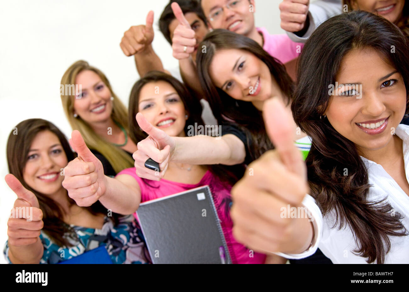 group of students - success Stock Photo - Alamy