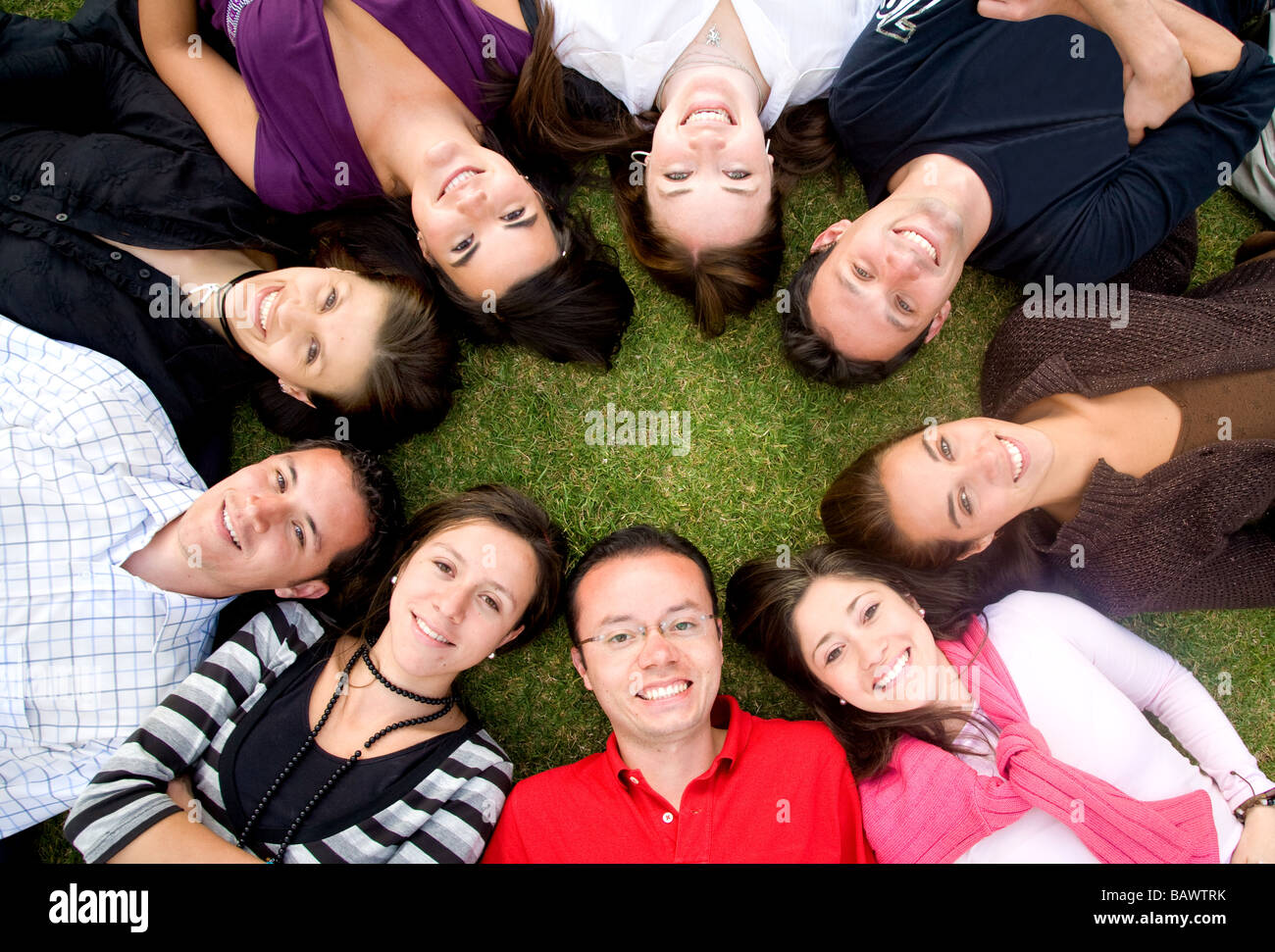 group of happy friends Stock Photo - Alamy
