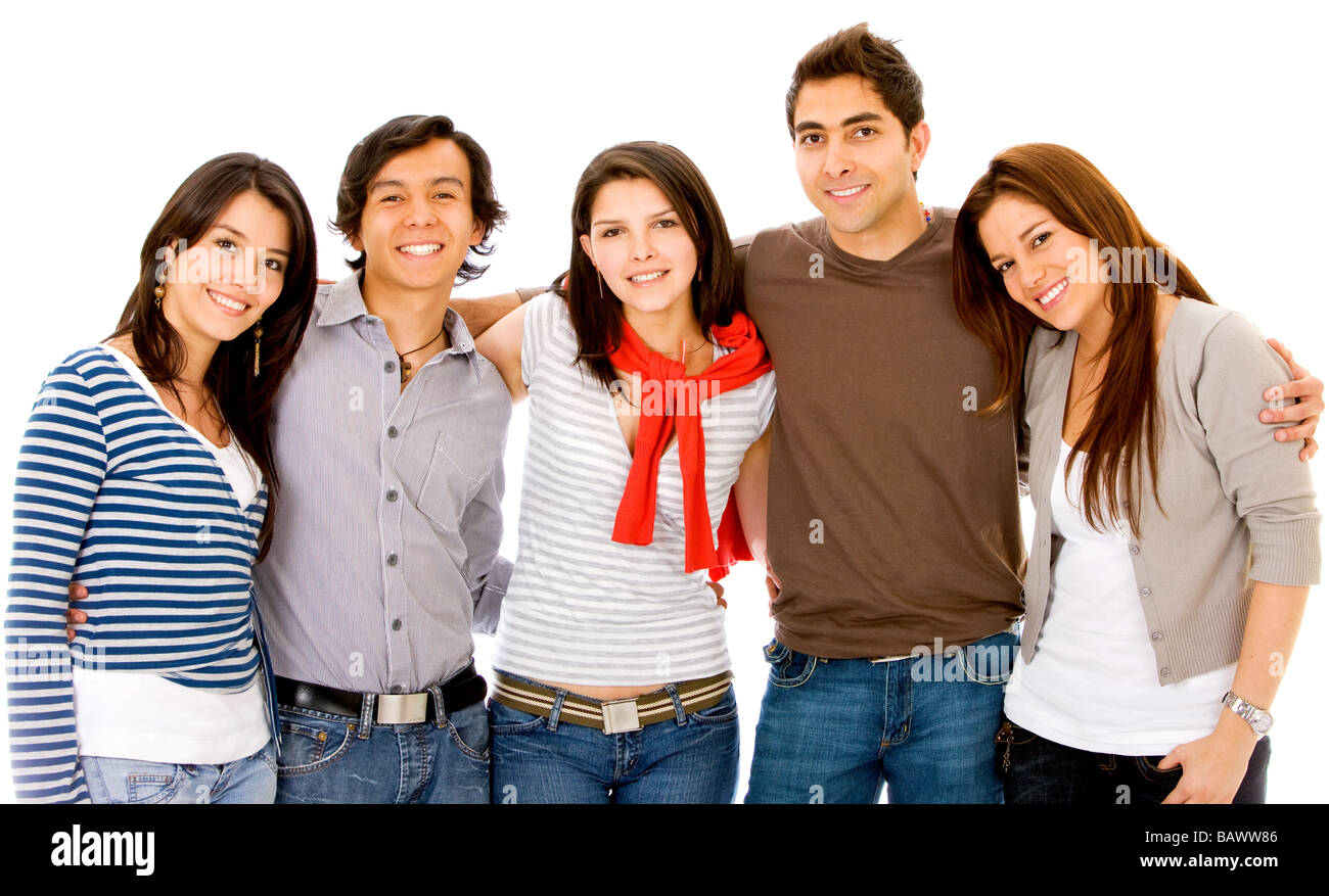 group of young adults Stock Photo - Alamy