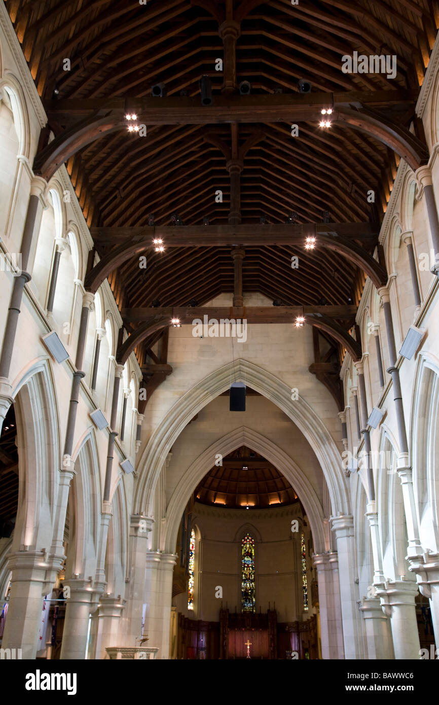 Inside christchurch cathedral south island hi-res stock photography and ...