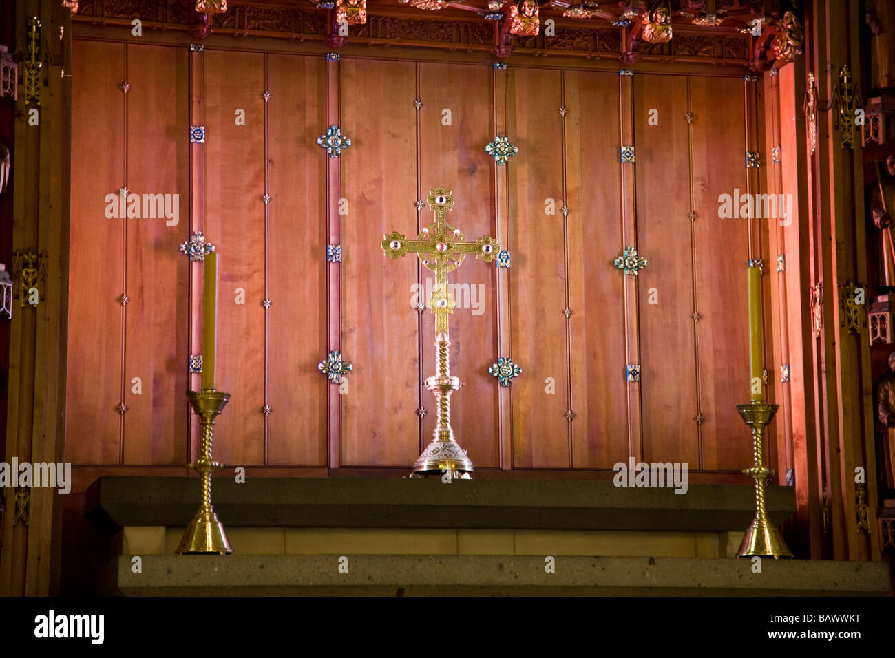 Inside christchurch cathedral south island hi-res stock photography and ...