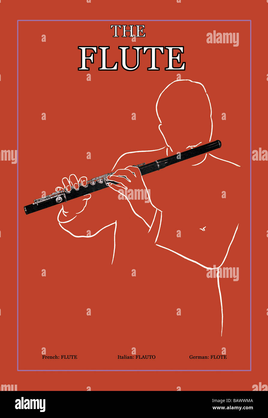 Flute wind musical instruments hi-res stock photography and images - Alamy