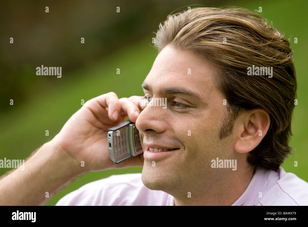 man on the phone Stock Photo - Alamy