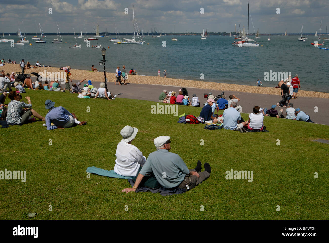 Cowes Week Cowes Isle of Wight UK Class zero Round the Island Race ...