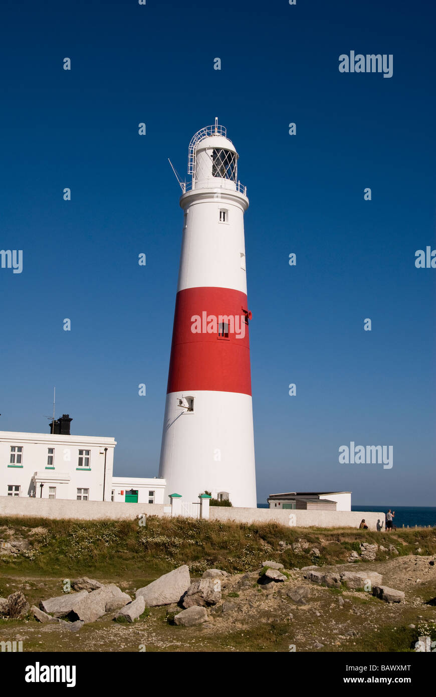 Portland Bill Lighthouse Stock Photo - Alamy