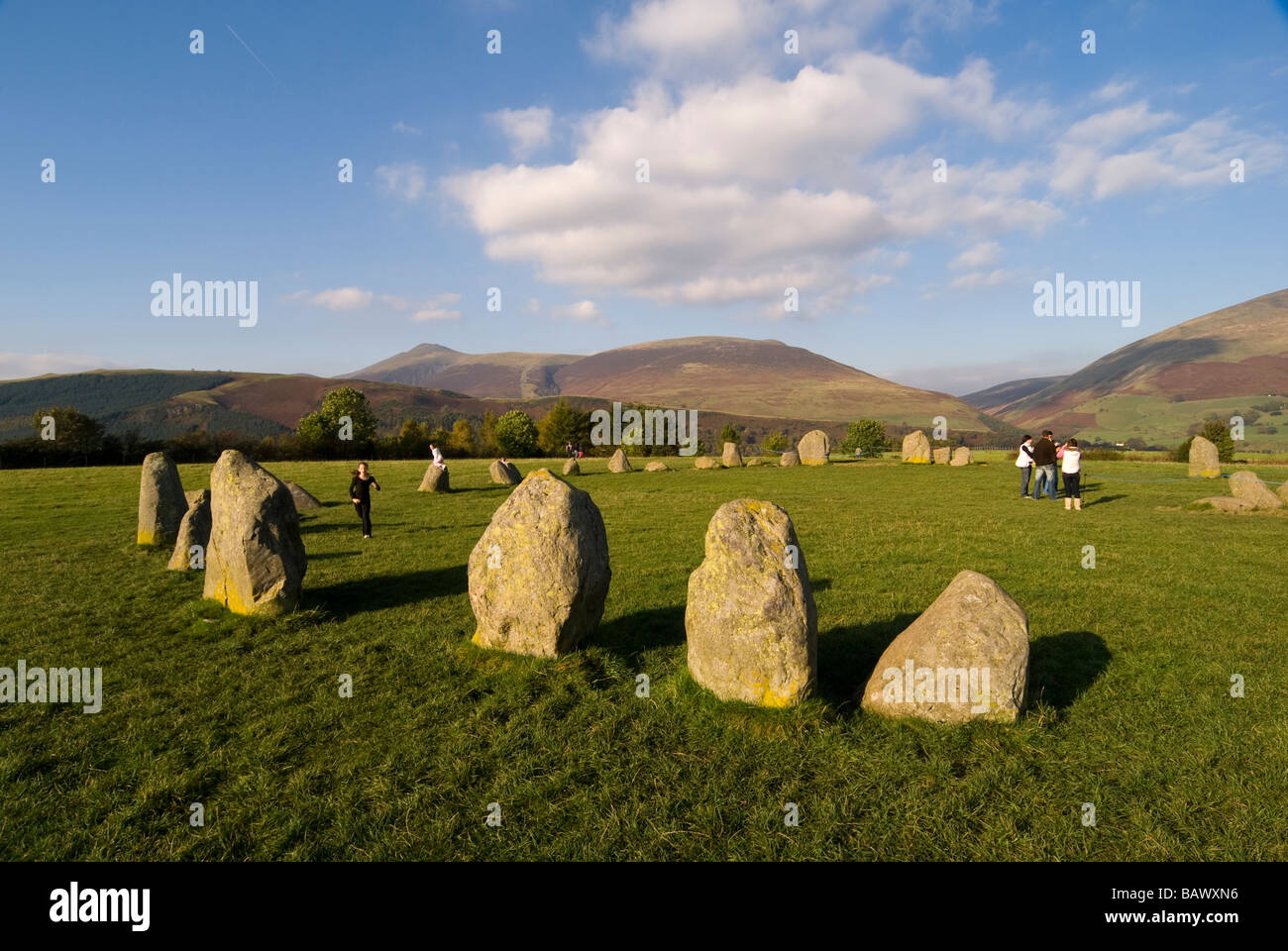 Castlerigg Stone Circle Stock Photo - Alamy