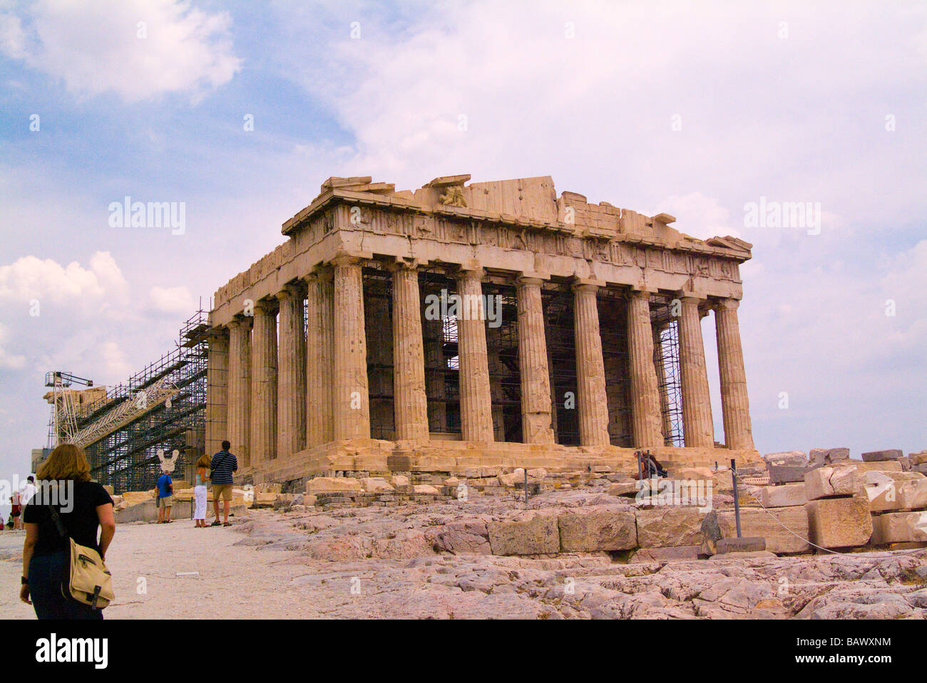 Overview of Acropolis and Parthenon, Athens, Greece Stock Photo - Alamy