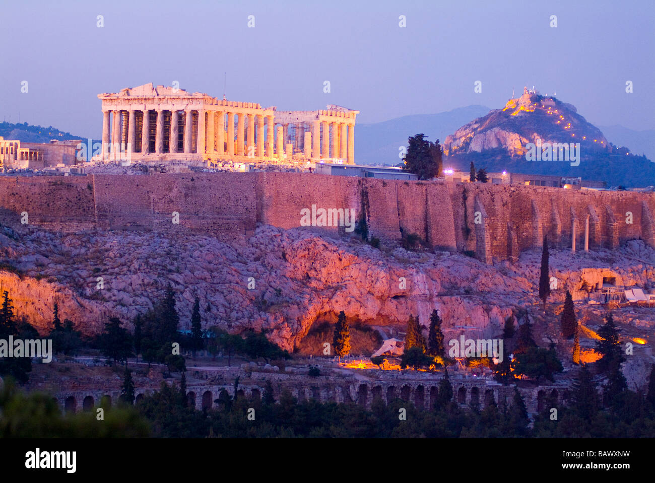 The Parthenon Acropolis Athens Greece Stock Photo - Alamy