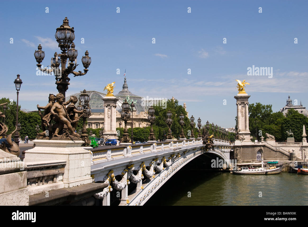 Pont Alexandre III Stock Photo - Alamy