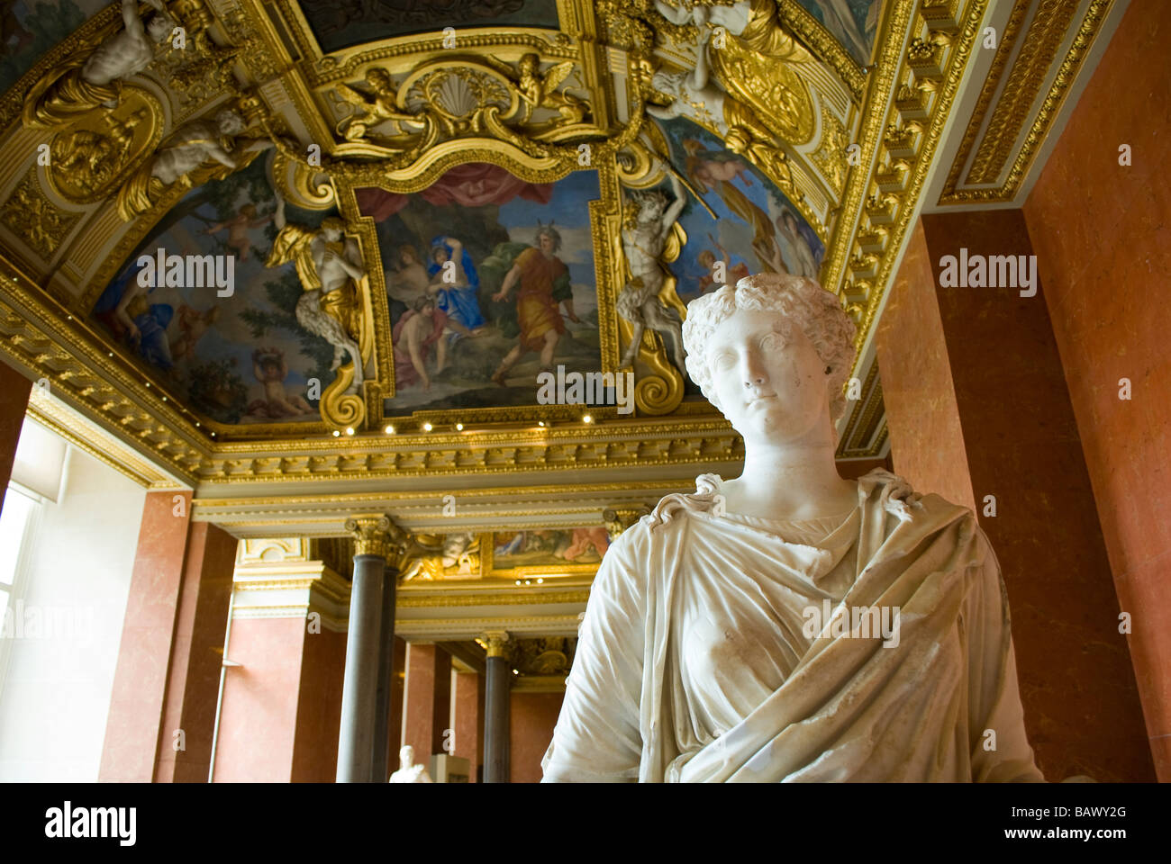 Area of the louvre museum hi-res stock photography and images - Alamy