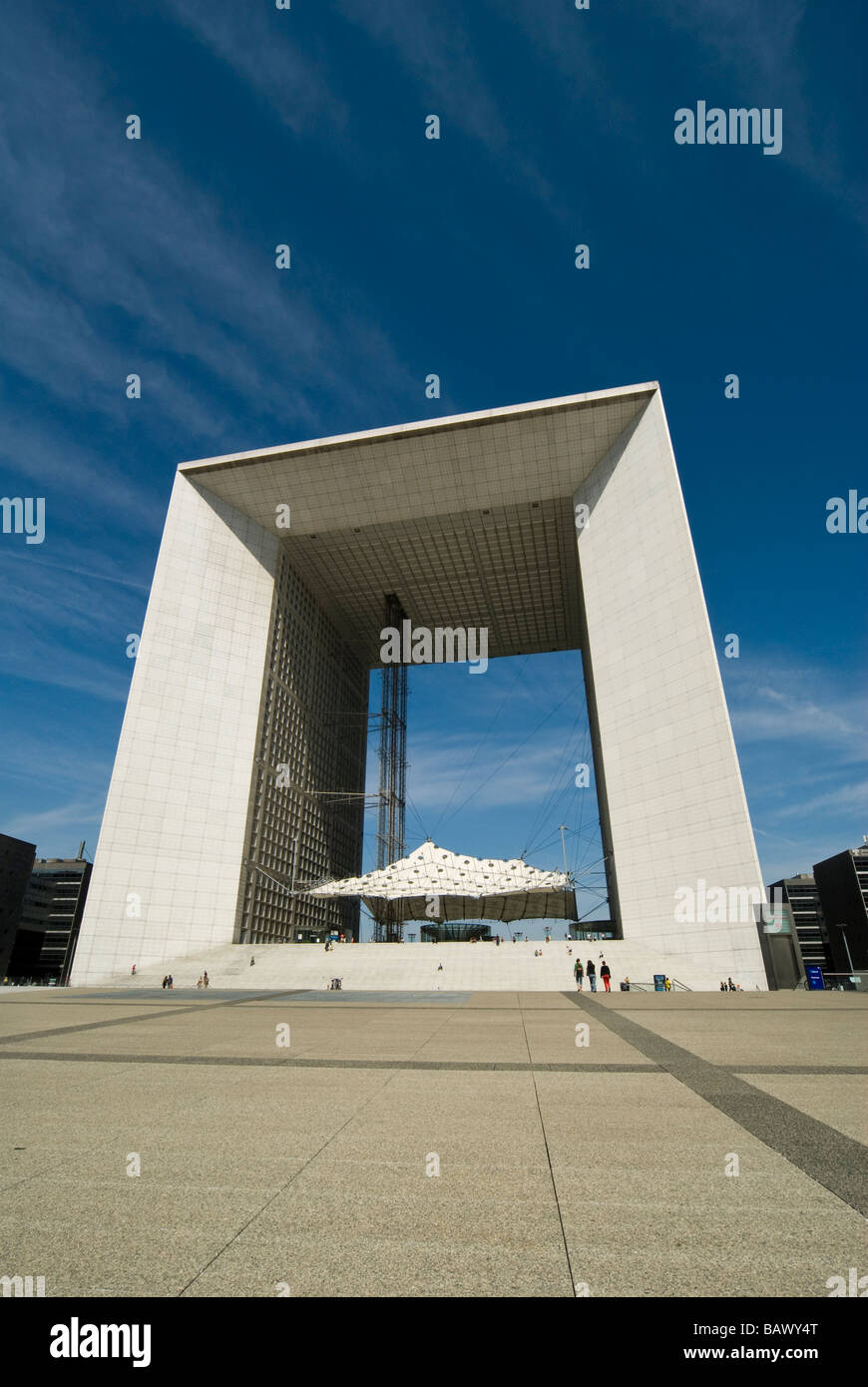 La Grande Arche La Defense Paris Stock Photo - Alamy