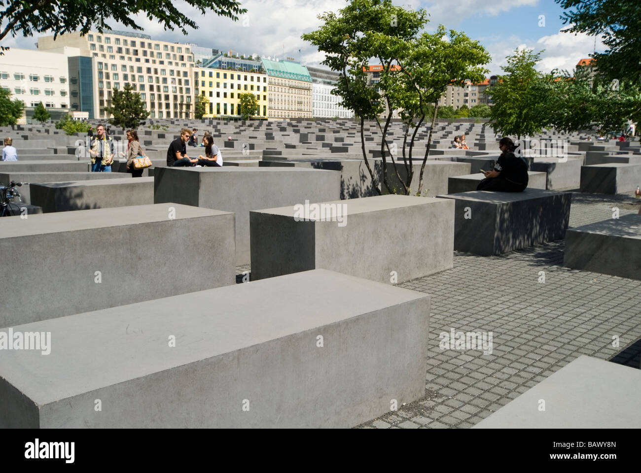 Holocaust Memorial Berlin Stock Photo - Alamy