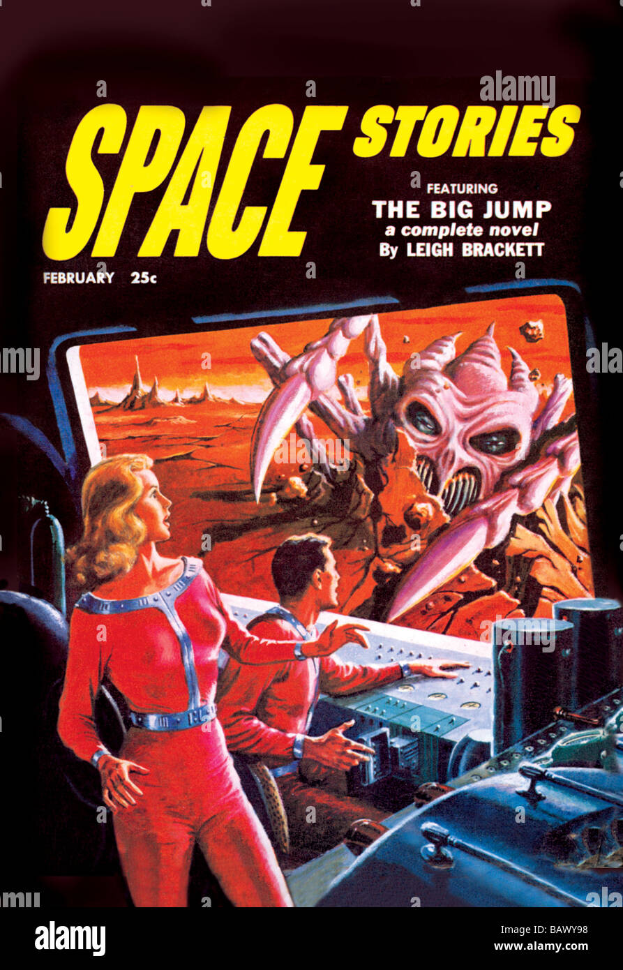 Space Stories: The Big Jump Stock Photo - Alamy