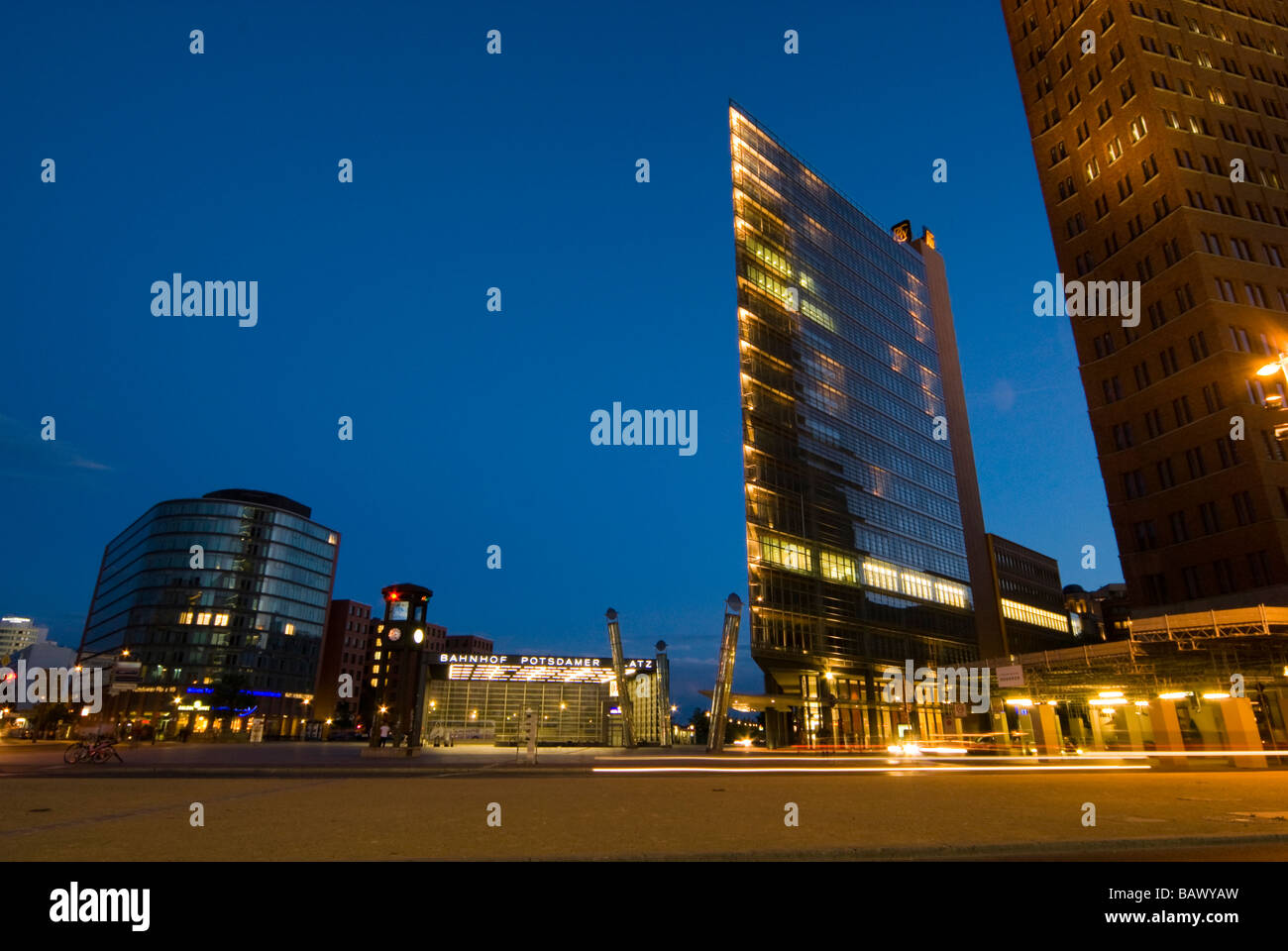 Debis Building in Potsdamer Platz Stock Photo - Alamy
