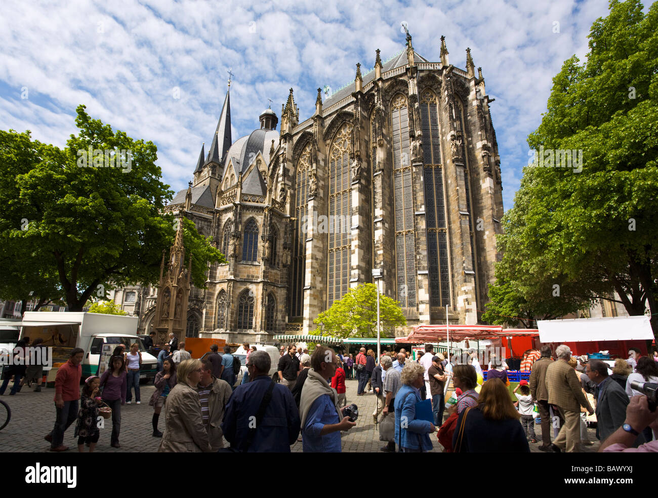 Aachen cathedral hi-res stock photography and images - Alamy