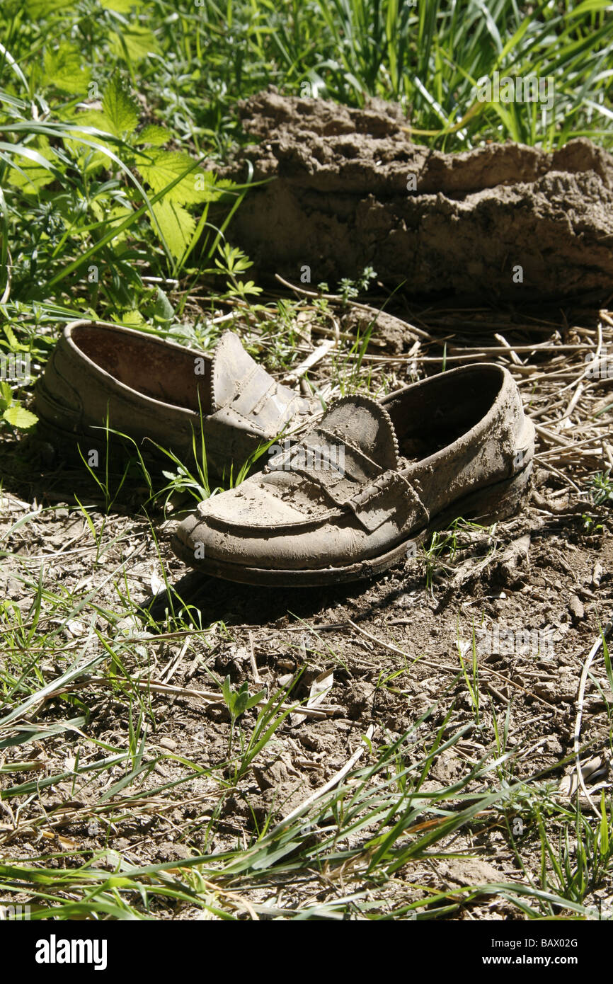 Mud Covered Shoes High Resolution Stock Photography and Images - Alamy