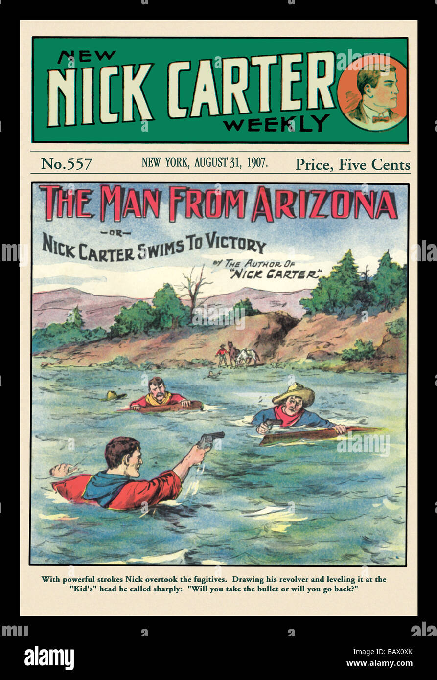 Nick Carter: The Man from Arizona Stock Photo - Alamy