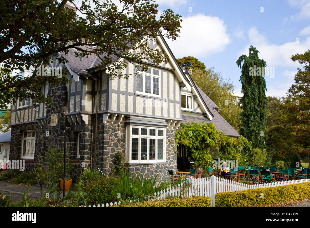 Curators house now restaurant and cafe botanic gardens Christchurch New ...