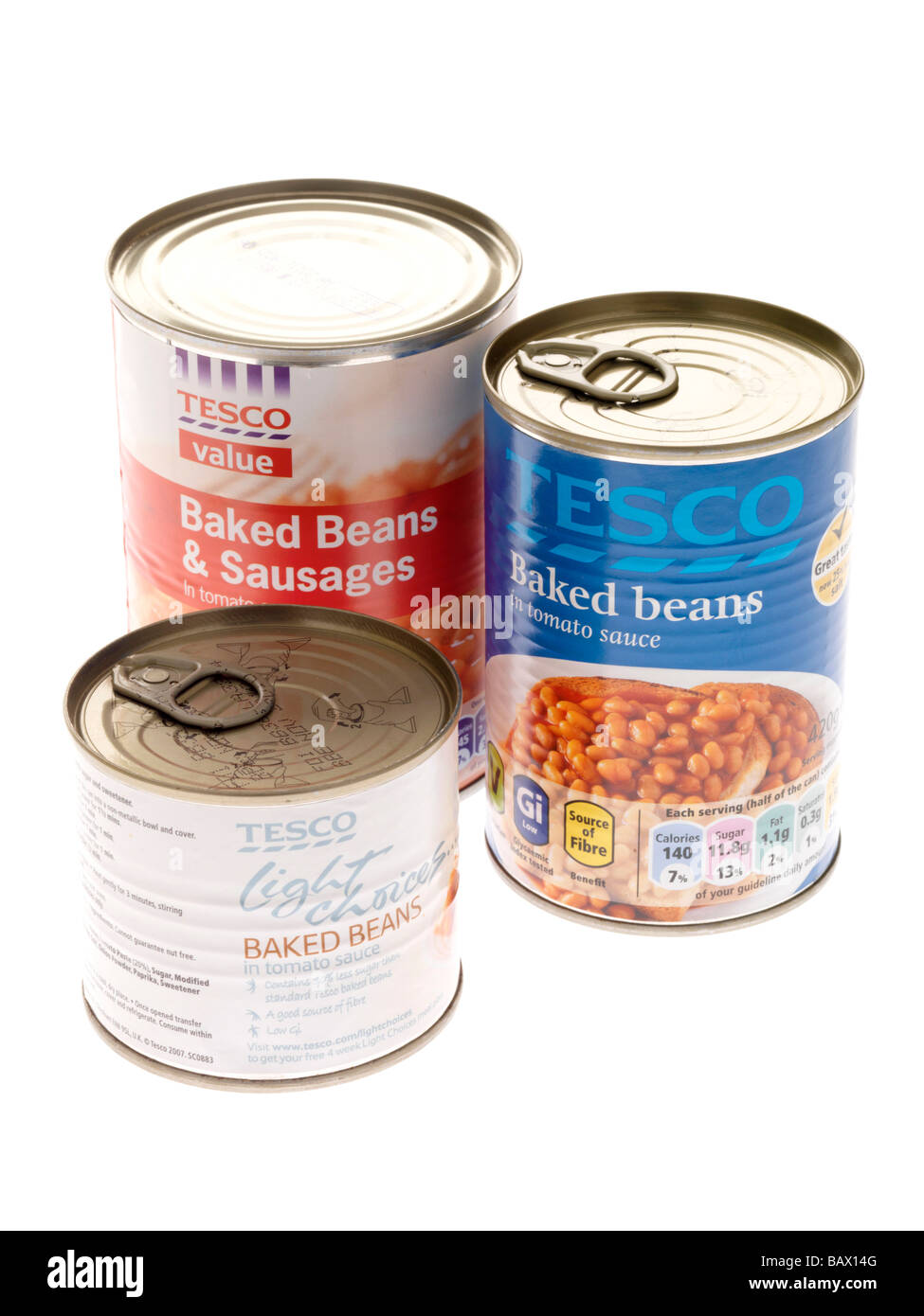 Tesco value beans hi-res stock photography and images - Alamy
