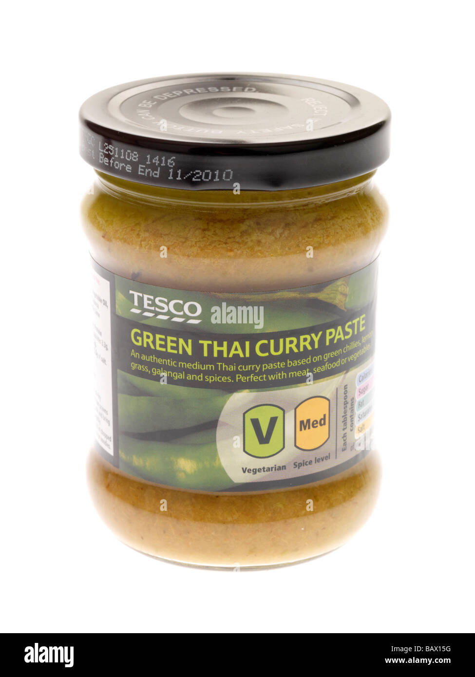 Green Thai Curry Paste Stock Photo - Alamy