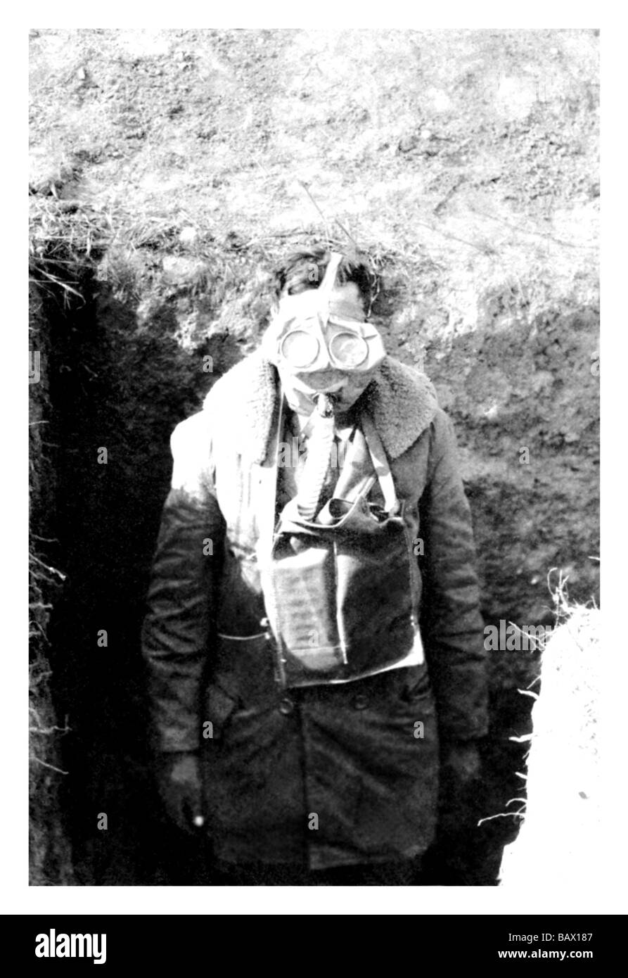 Gas mask wwi hi-res stock photography and images - Alamy