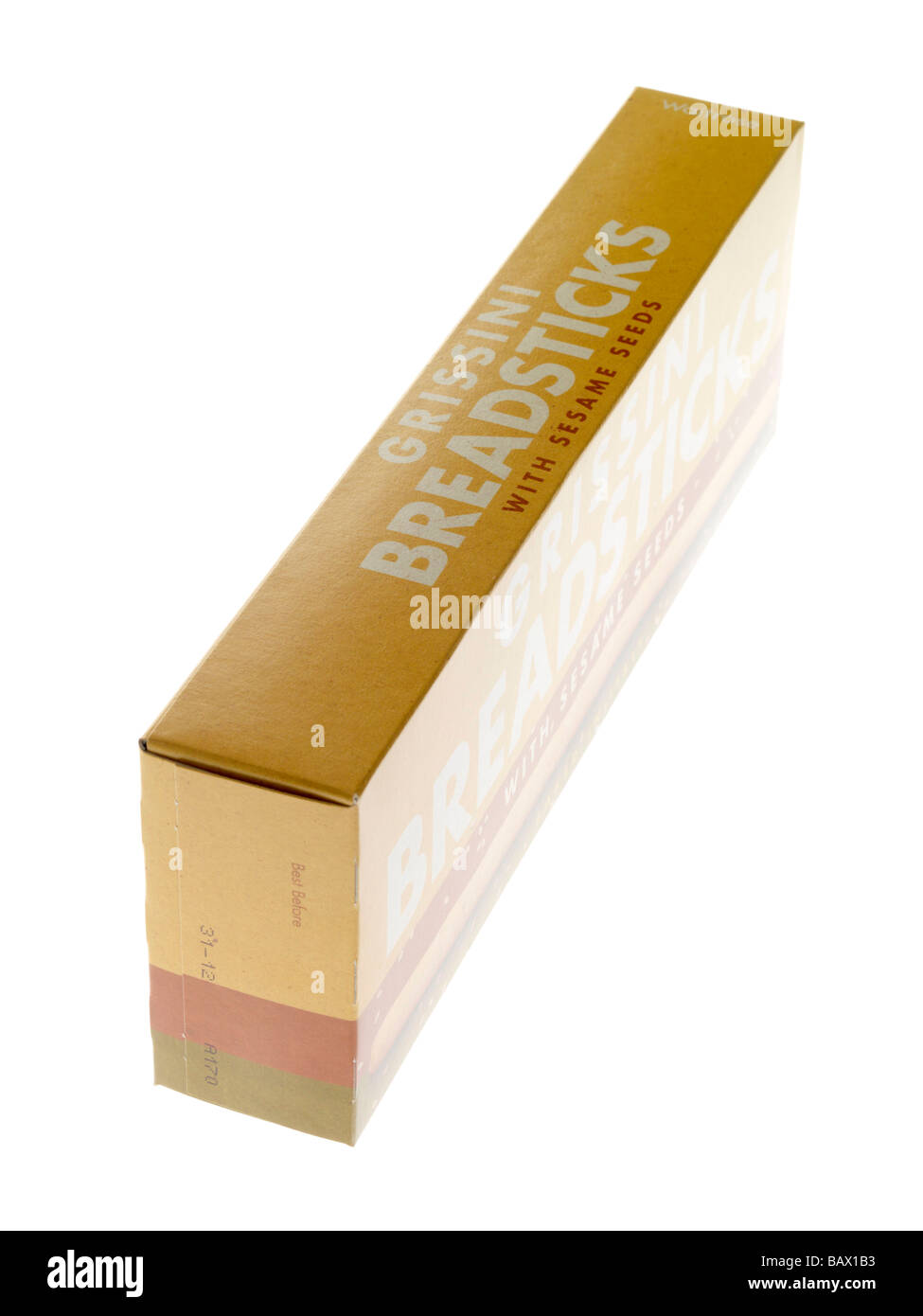 Box of Breadsticks Stock Photo - Alamy