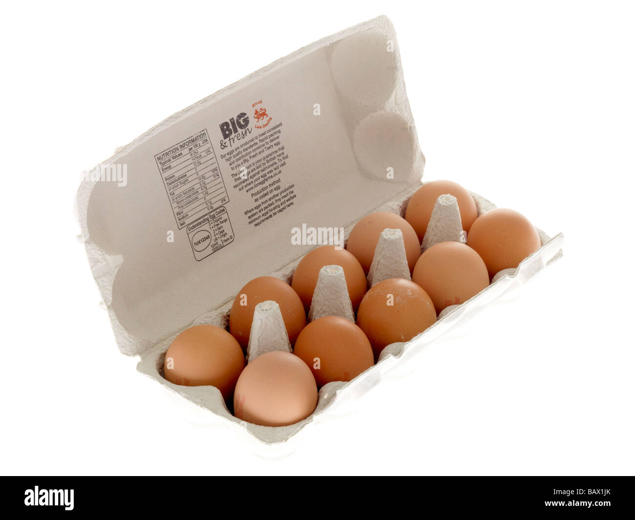 Carton of Eggs Stock Photo - Alamy