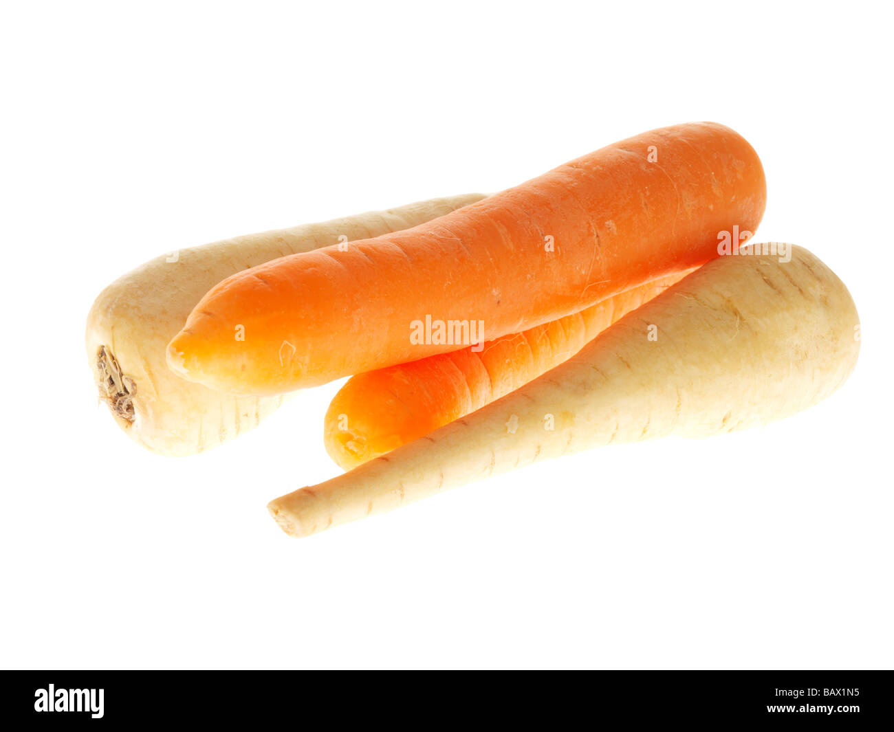 Carrots and Parsnips Stock Photo - Alamy
