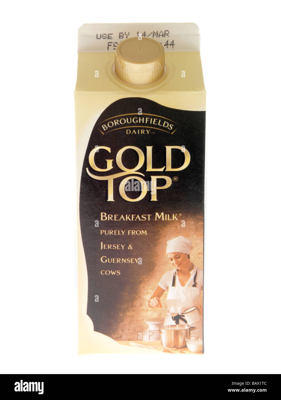 Full Fat Milk Stock Photo - Alamy