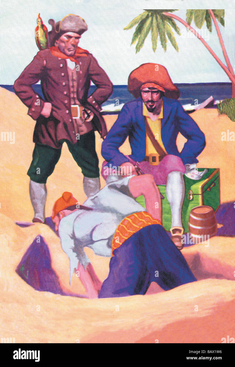 Captain kidd treasure hi-res stock photography and images - Alamy