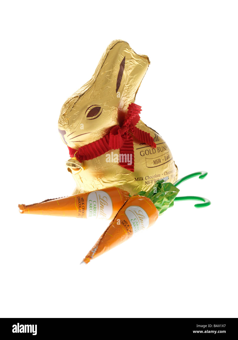 Lindt chocolate rabbits hi-res stock photography and images - Alamy