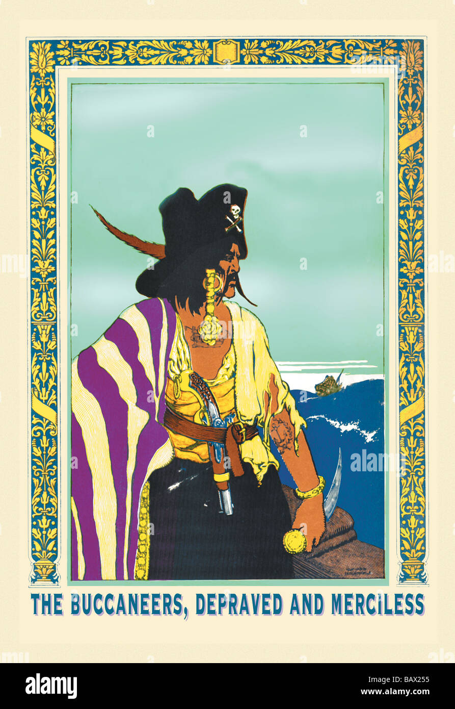Buccaneer - Captain Morgan Stock Photo - Alamy