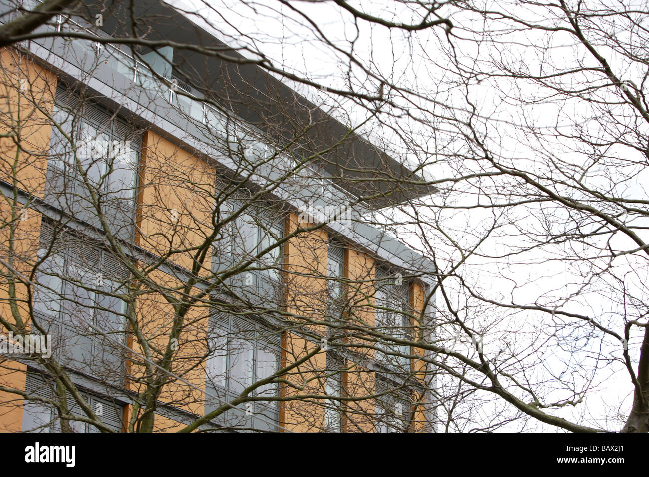Empty Block of Flats Stock Photo - Alamy