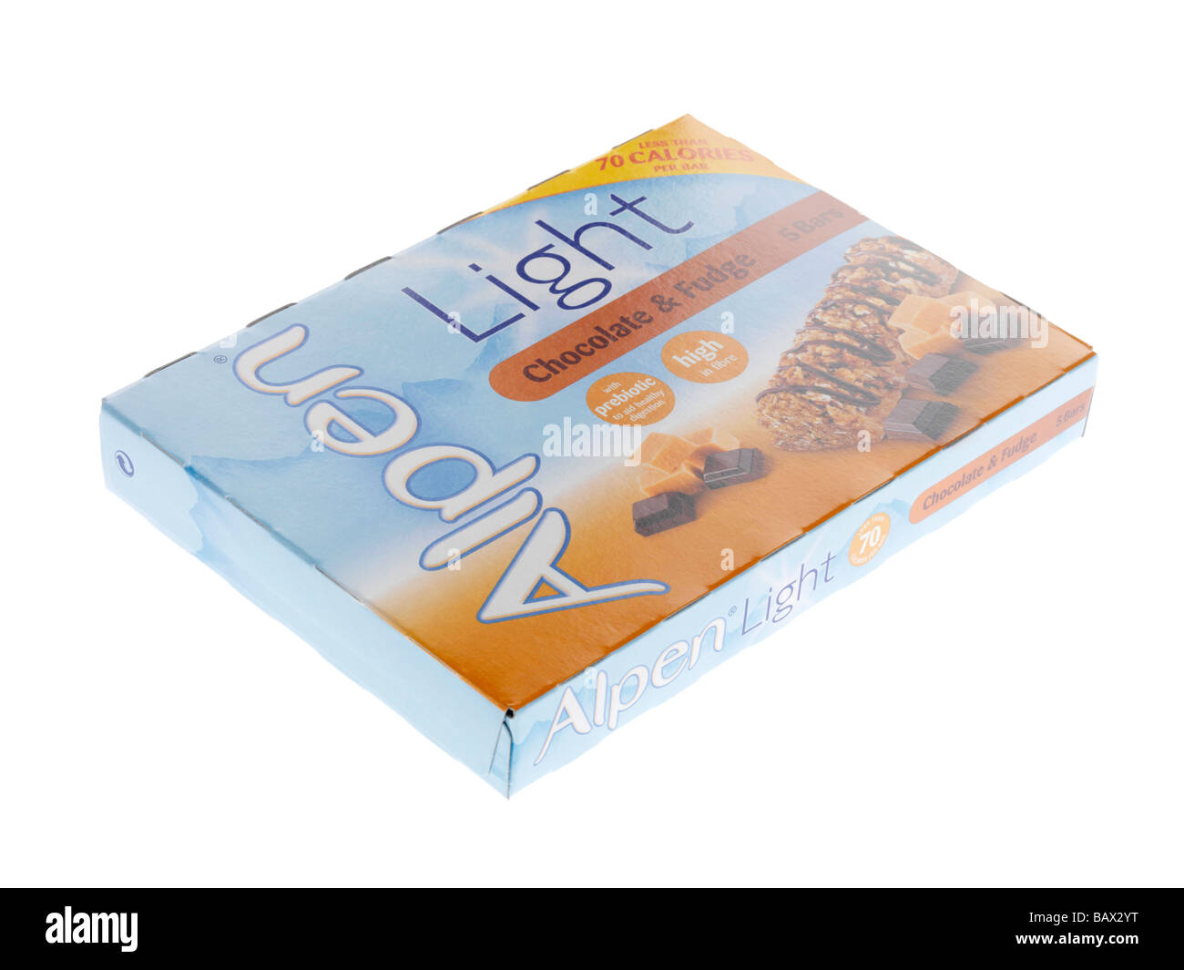 Box of Breakfast Bars Stock Photo - Alamy
