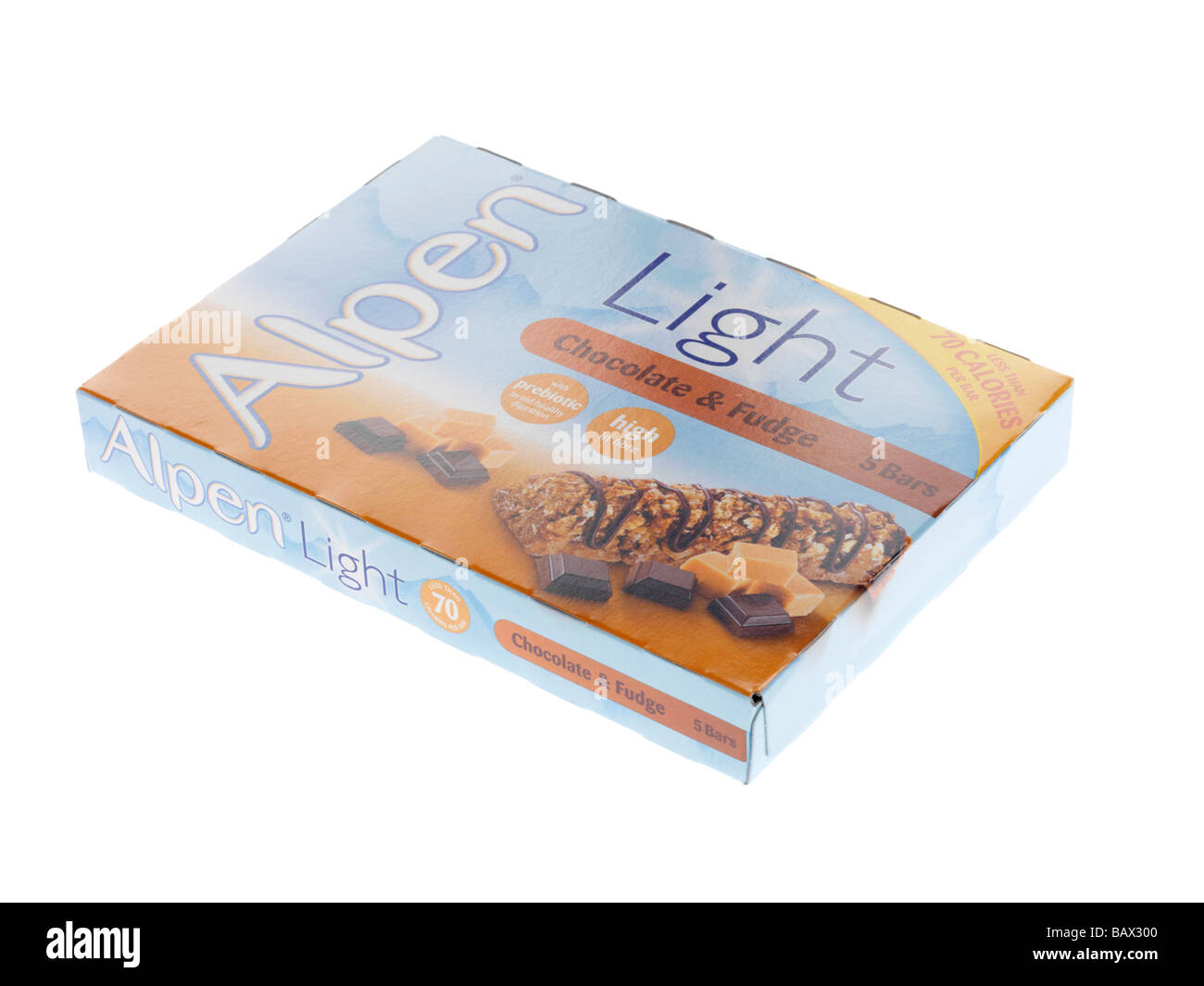 Box of Breakfast Bars Stock Photo - Alamy