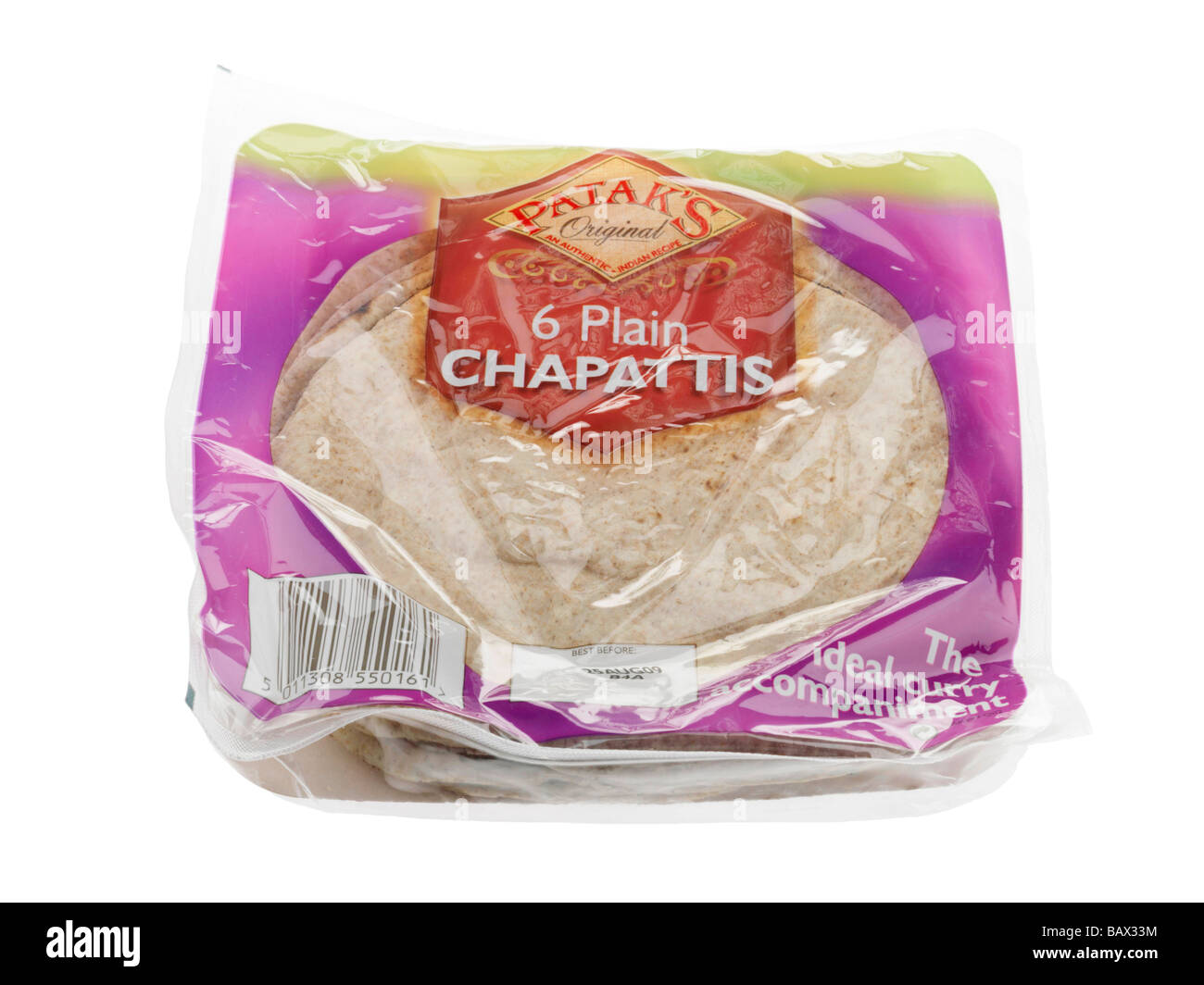Chapatti Cut Out Stock Images & Pictures - Alamy