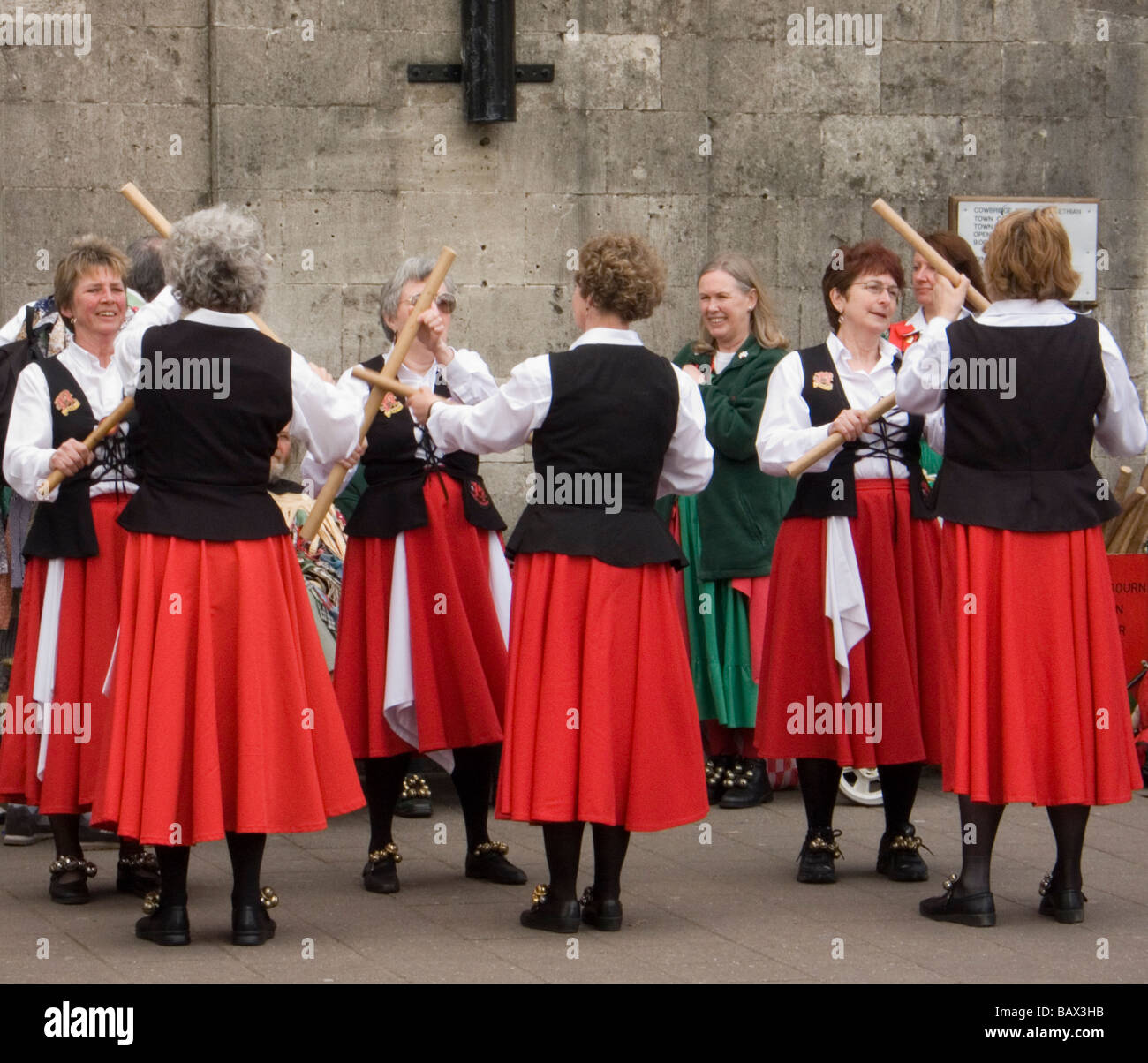 Morris dancers black and white hi-res stock photography and images - Alamy
