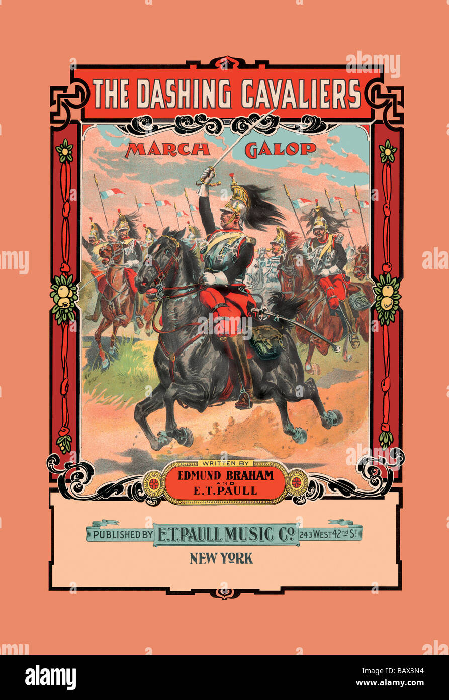 The Dashing Cavaliers: March-Galop Stock Photo - Alamy