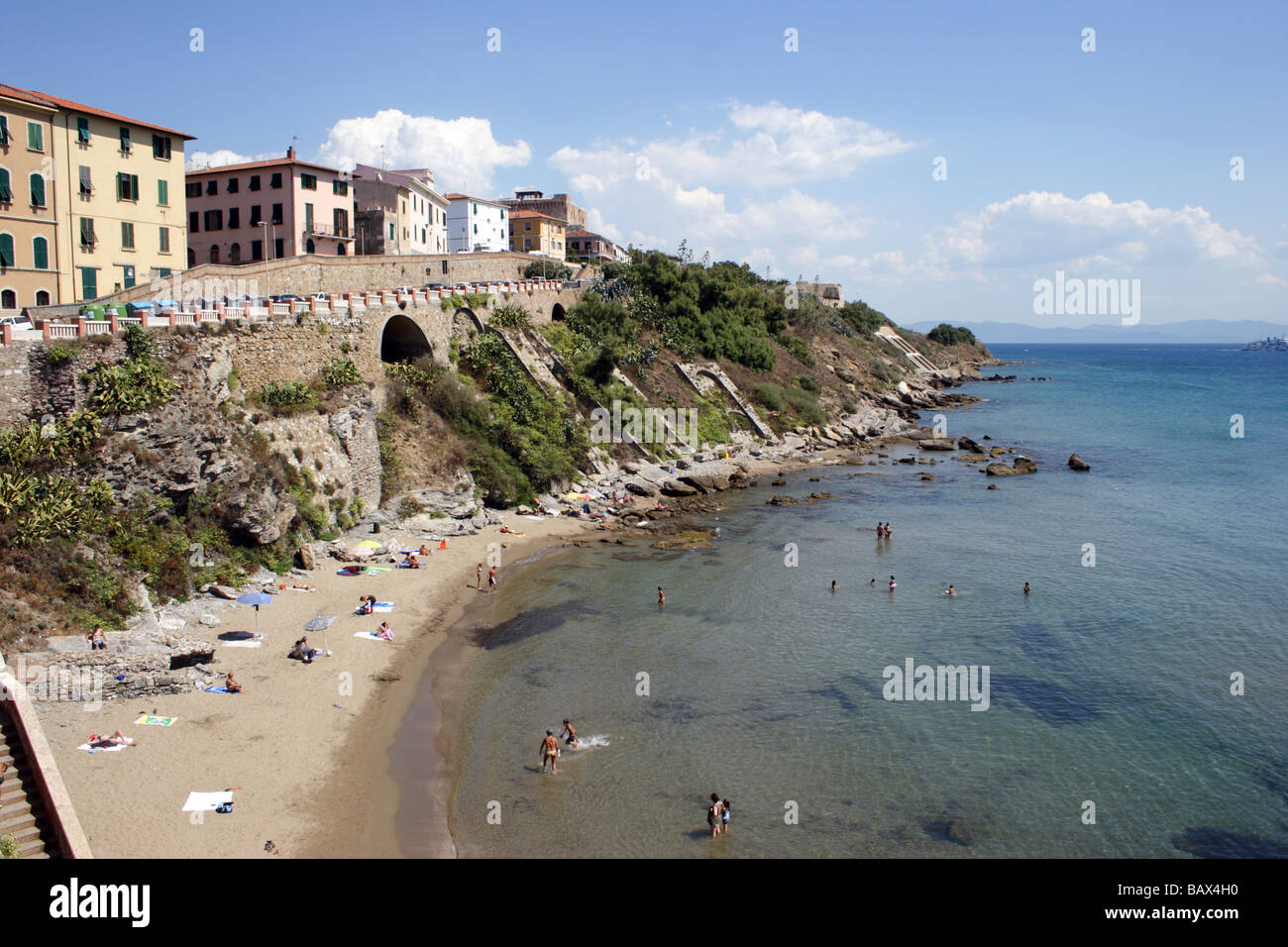 Piombino coast 2 Stock Photo - Alamy