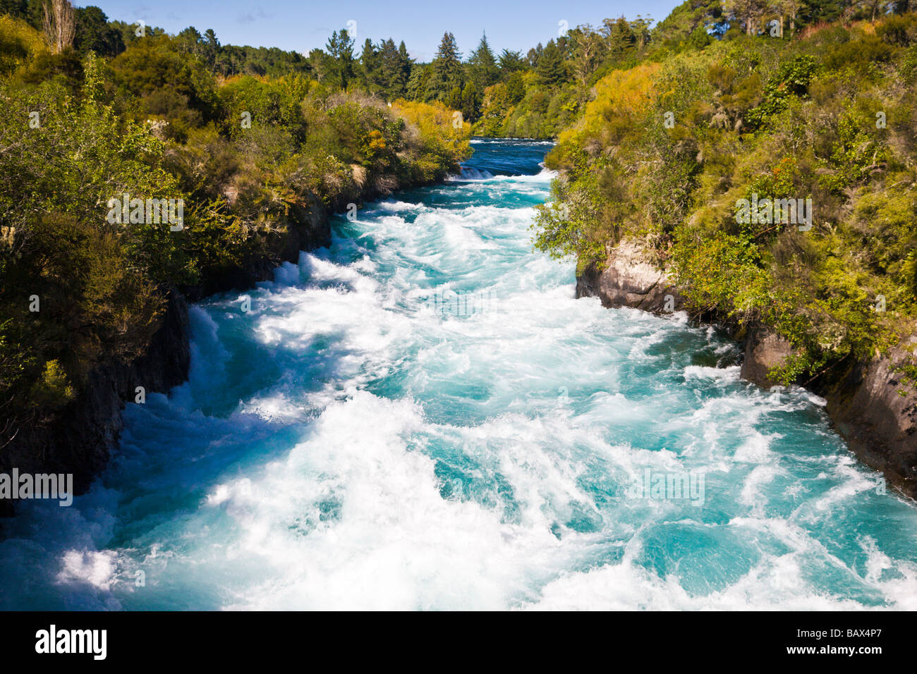Waterfall waikato river new zealand hi-res stock photography and images ...
