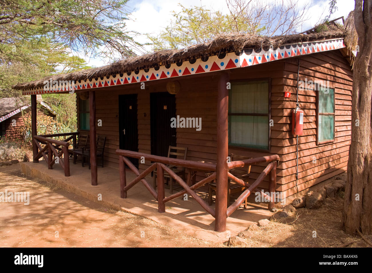 Kimana Lodge Kilimanjaro Stock Photo - Alamy