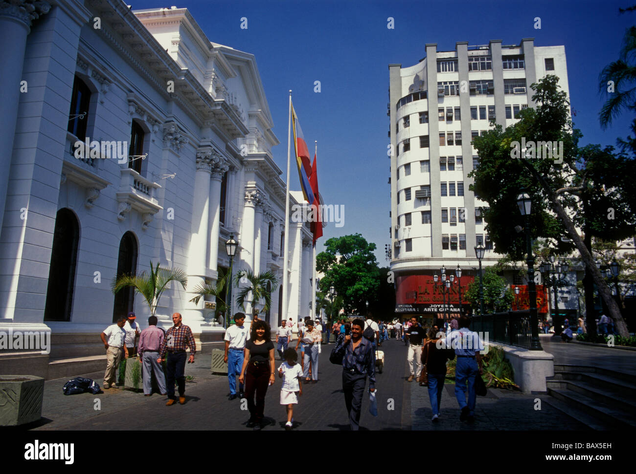 Venezuelan people, City Hall, downtown, city of Caracas, Caracas ...