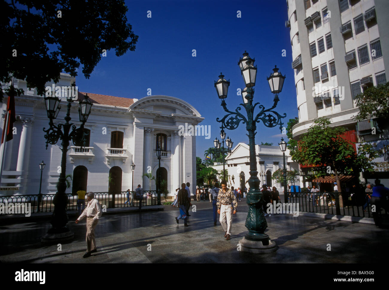 City Hall, downtown, Caracas, Capital District, Venezuela, South ...