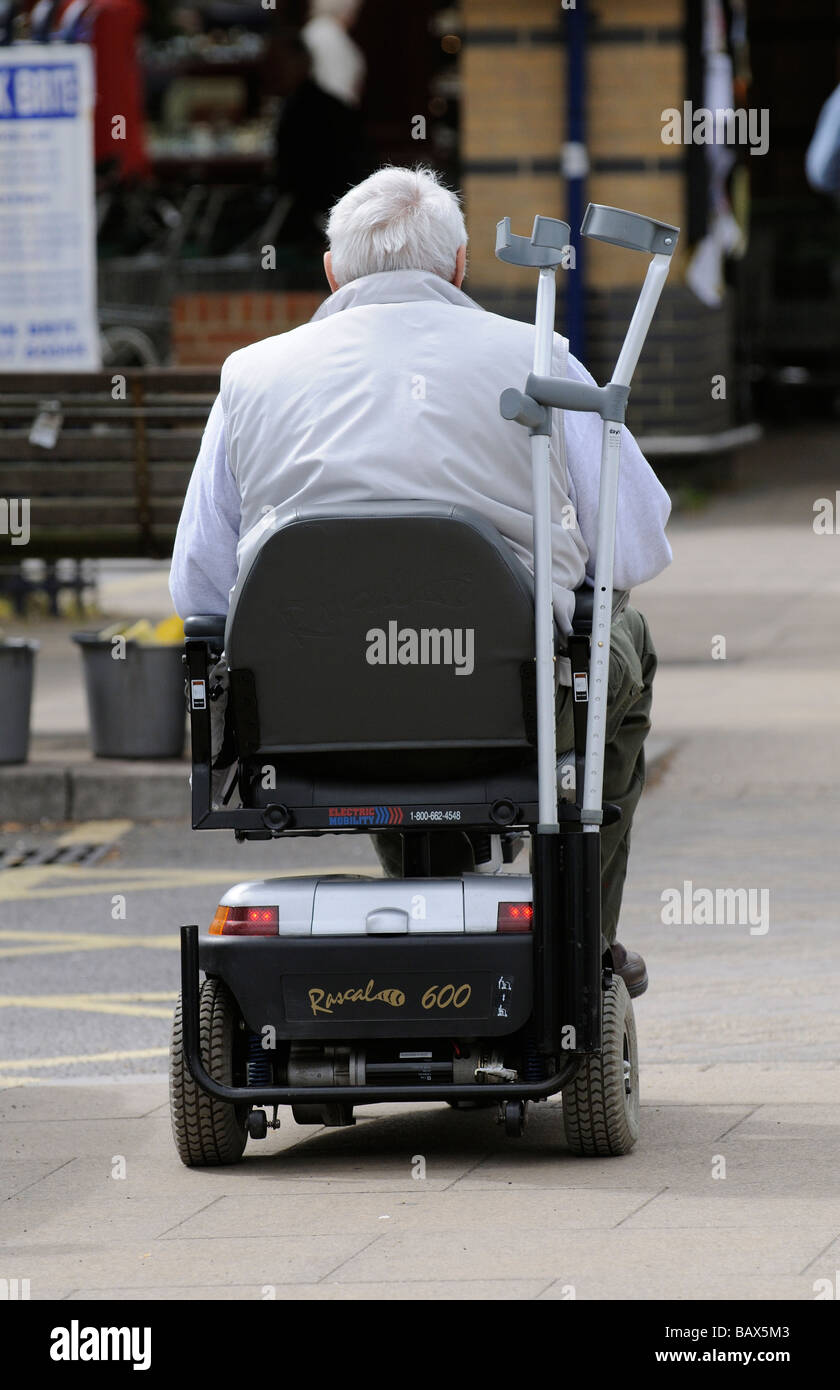 Oap mobility scooter hi-res stock photography and images - Alamy