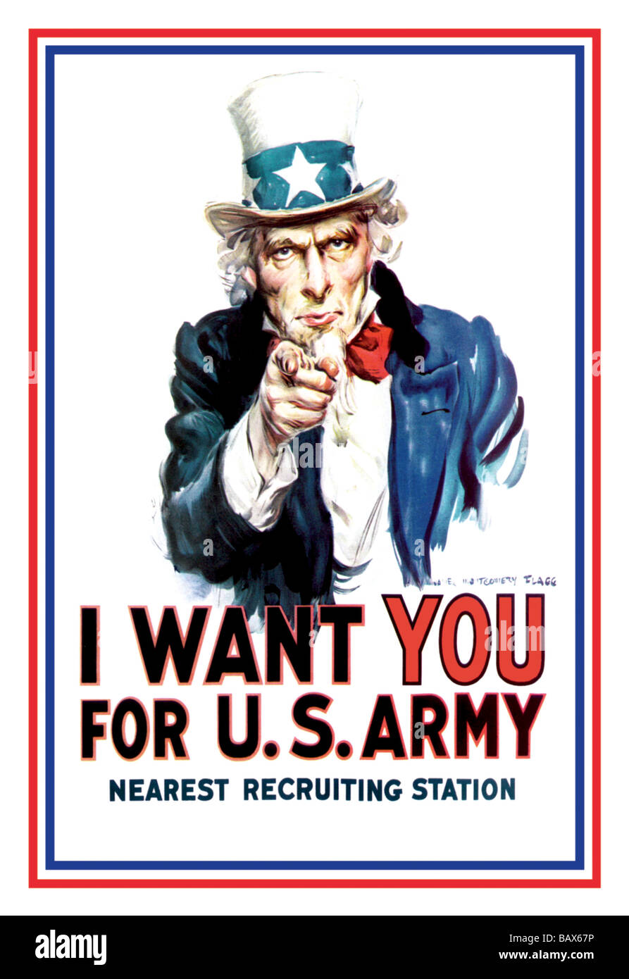 I Want You for the U.S. Army Stock Photo - Alamy