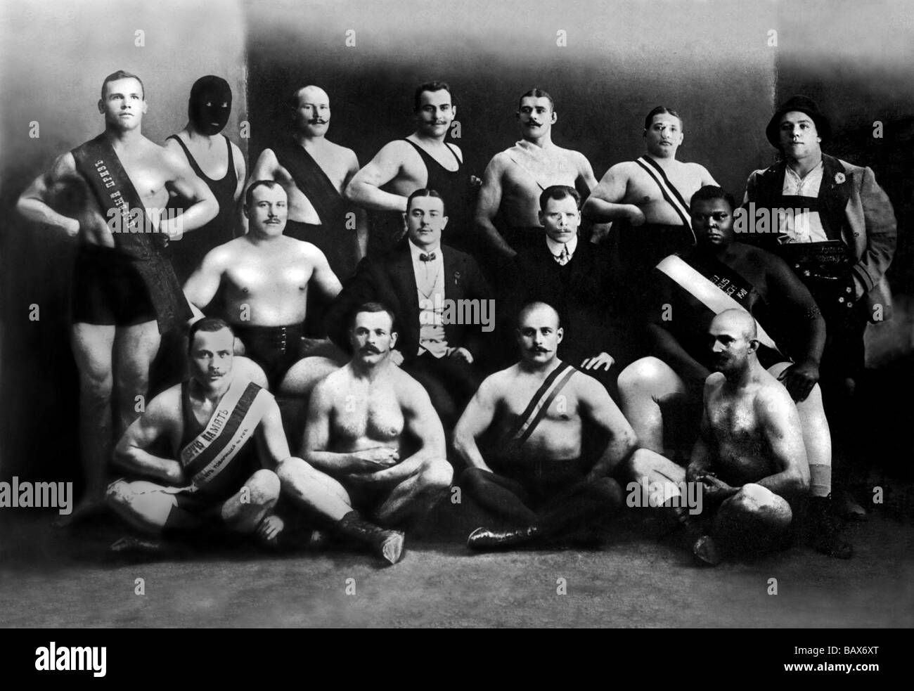Team of Champion Russian Wrestlers Stock Photo - Alamy