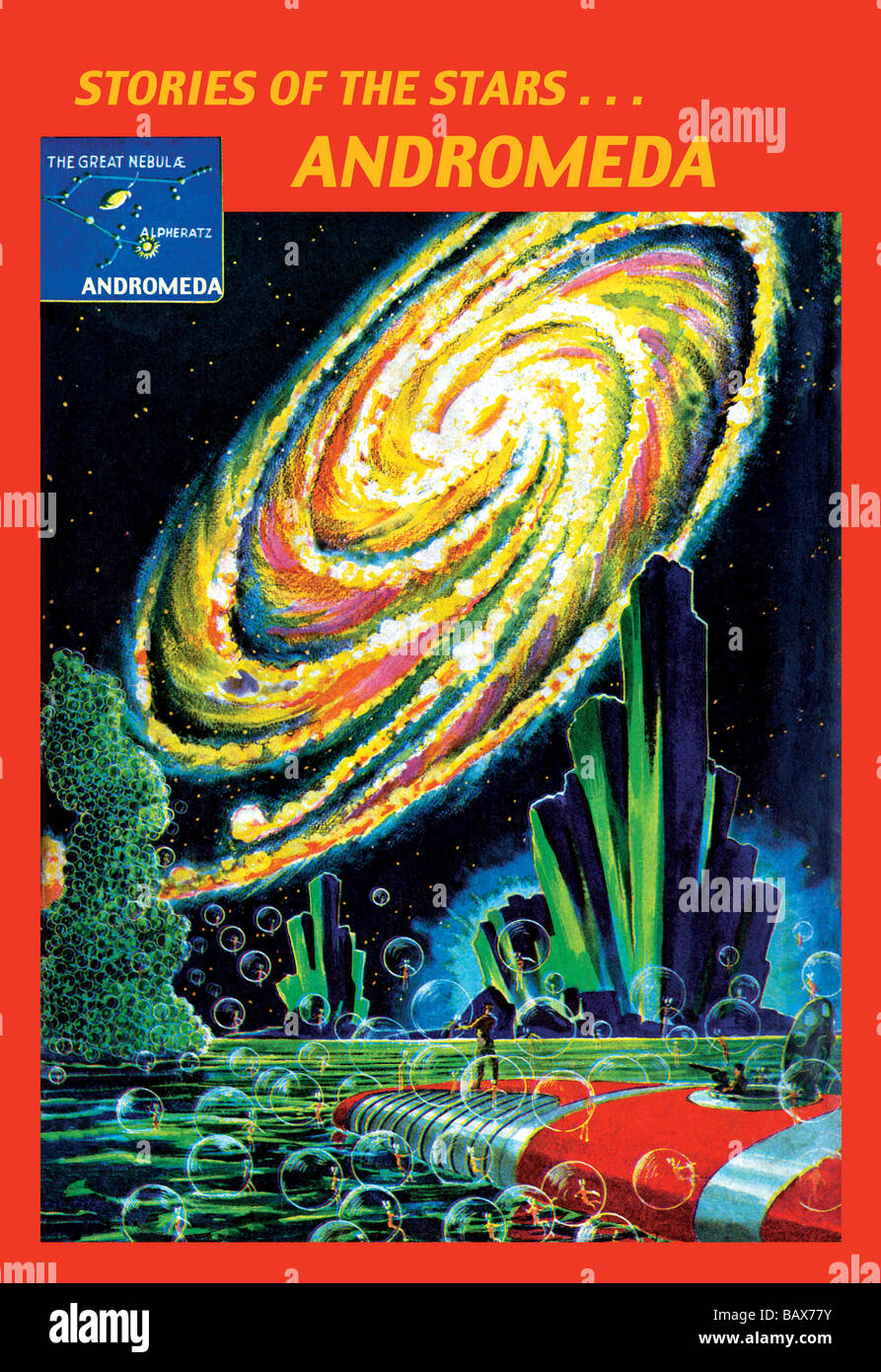 Stories of the Stars... Andromeda Stock Photo - Alamy
