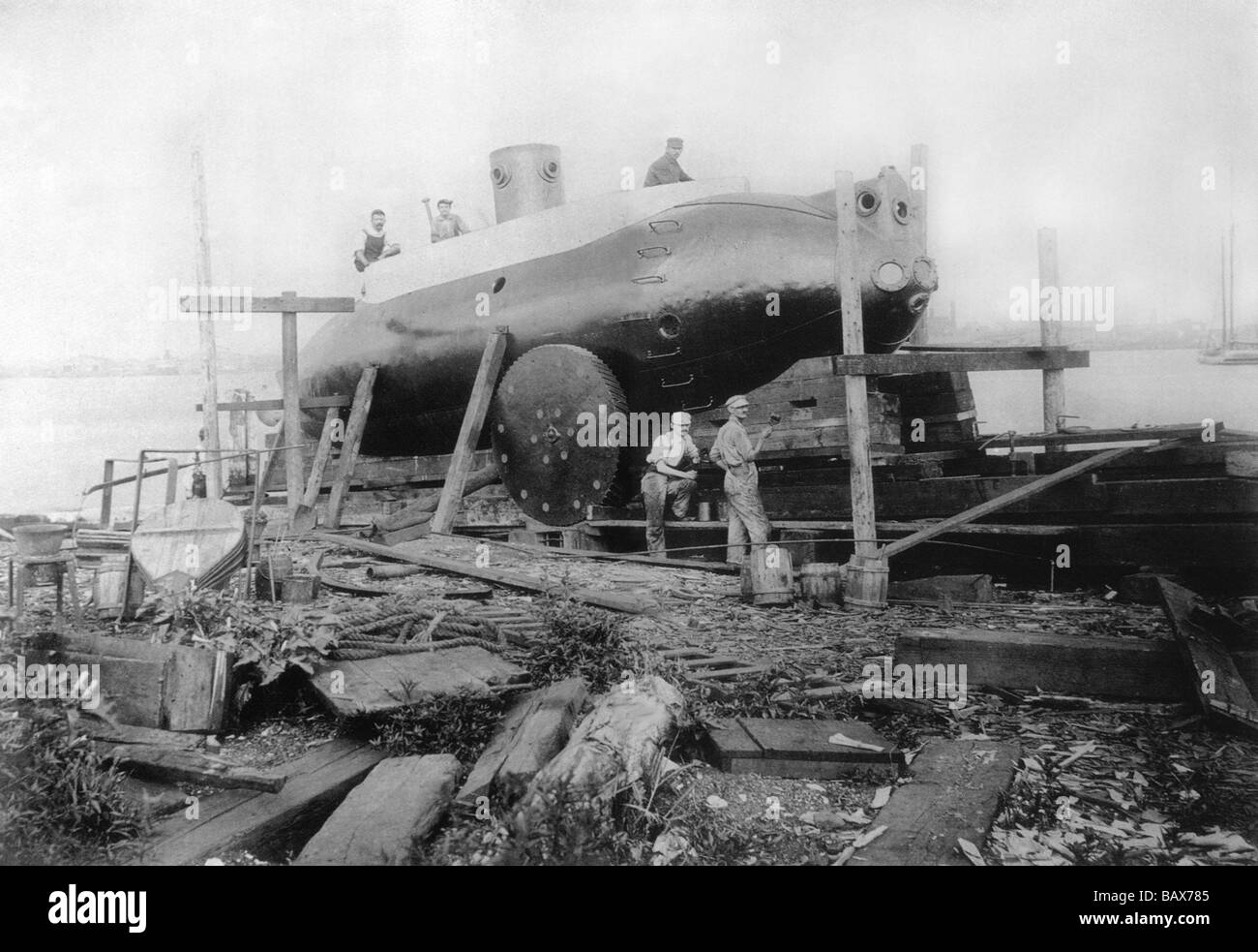 Argonaut submarine Black and White Stock Photos & Images - Alamy